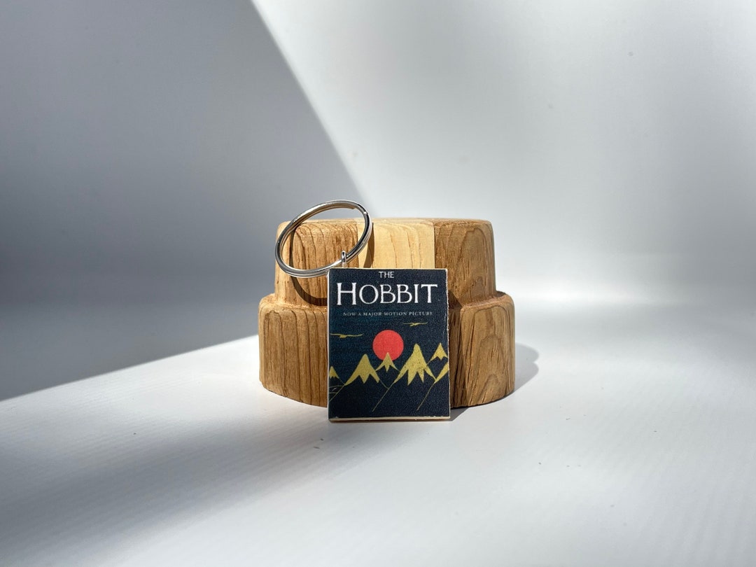 The Hobbit Book Keychain - Etsy