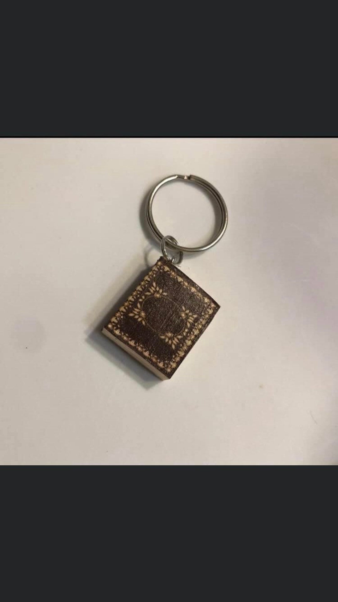 Custom Mini Book Keychains - Etsy