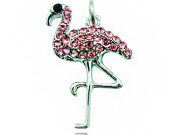 Rhinestone Flamingo | Etsy