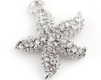 Rhinestone starfish | Etsy