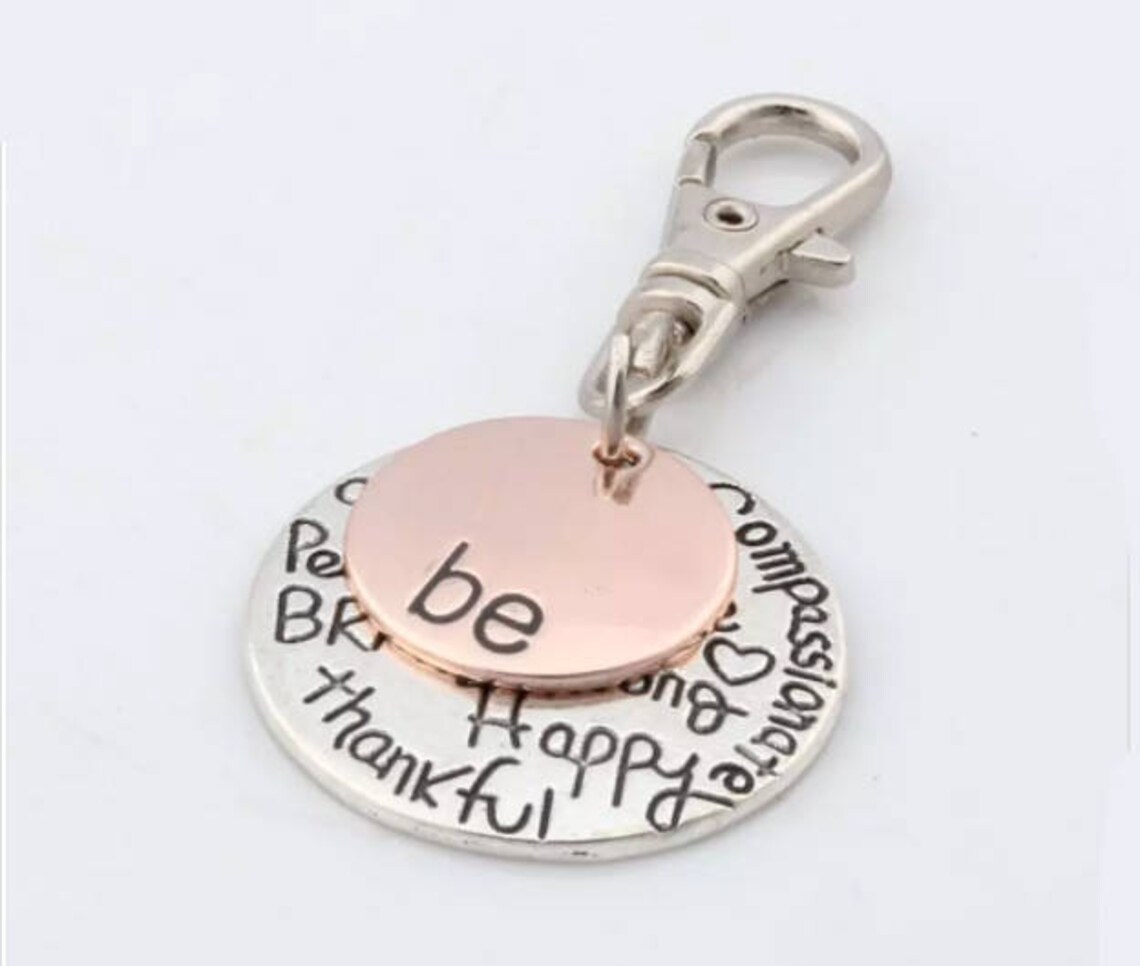 Journal Planner Charms Be Happy Charm Be Thankful Charm Be - Etsy