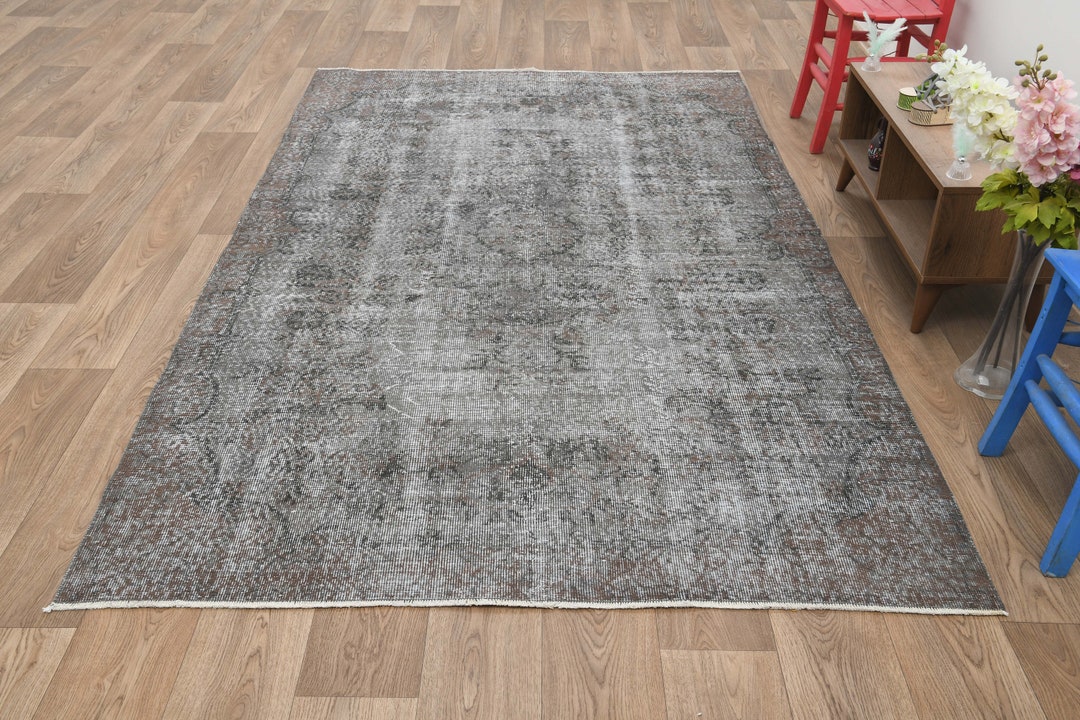 Vintage Handmade Rug,6x10 Rug,6x10 Turkish Rug,6x10 Vintage Rug ...