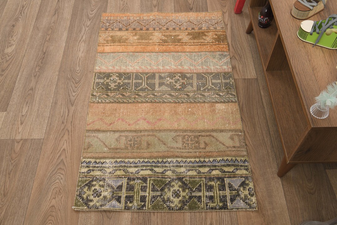 2x4 Rug,2x4 Vintage Rug,2x4 Handmade Rug,custom Rug,bathroom Rug,door ...