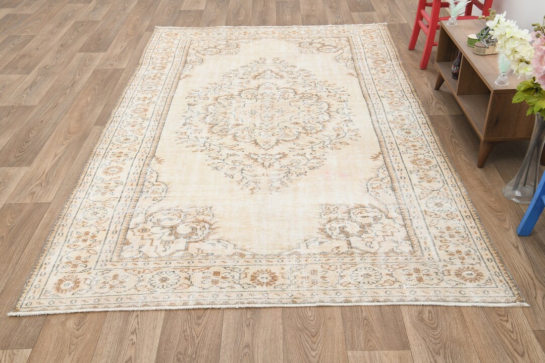 6x10 Rug,6x10 Vintage Rug,6x10 Area Rug,6x10 Turkish Rug,6x10 Bedroom ...