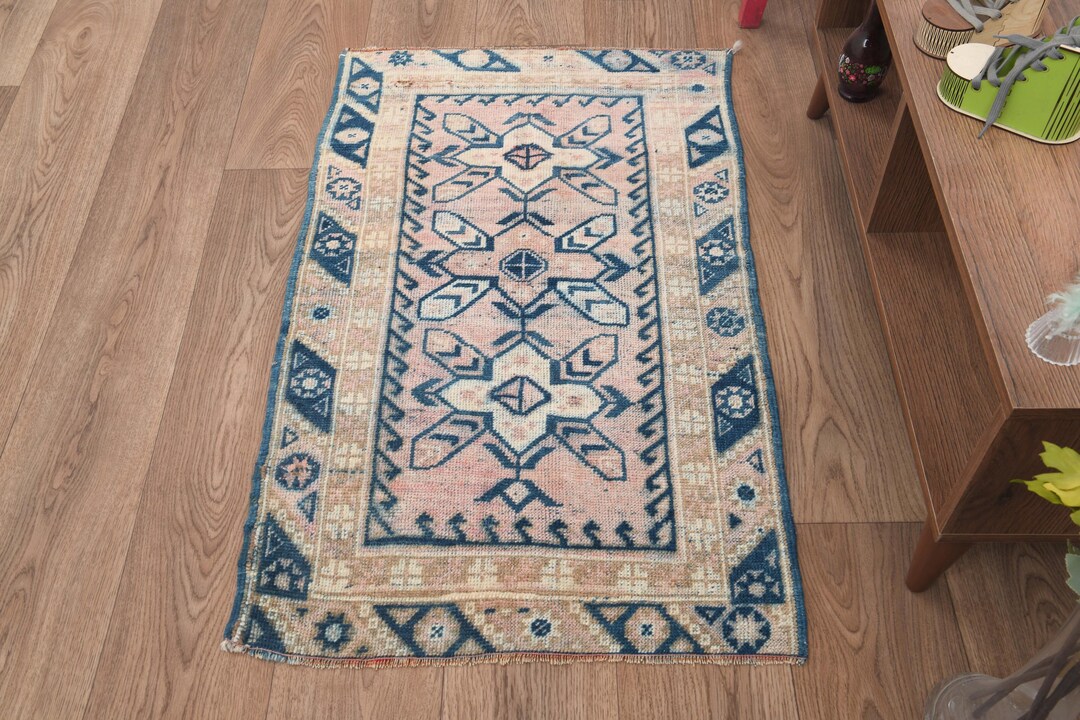 2x4 Rug,2x4 Anatolian Rug,2x4 Oushak Rug,2x4 Wool Rug,handmade Rug,kids ...