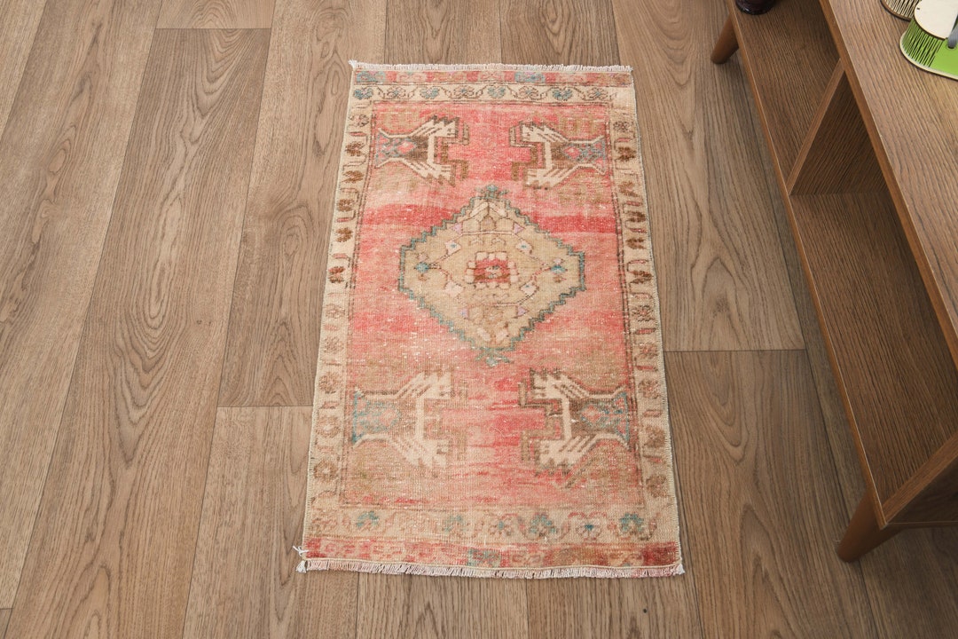 Small Rug,mini Rug,oushak Door Mat Rug,vintage Rug,handmade Mini Rug ...
