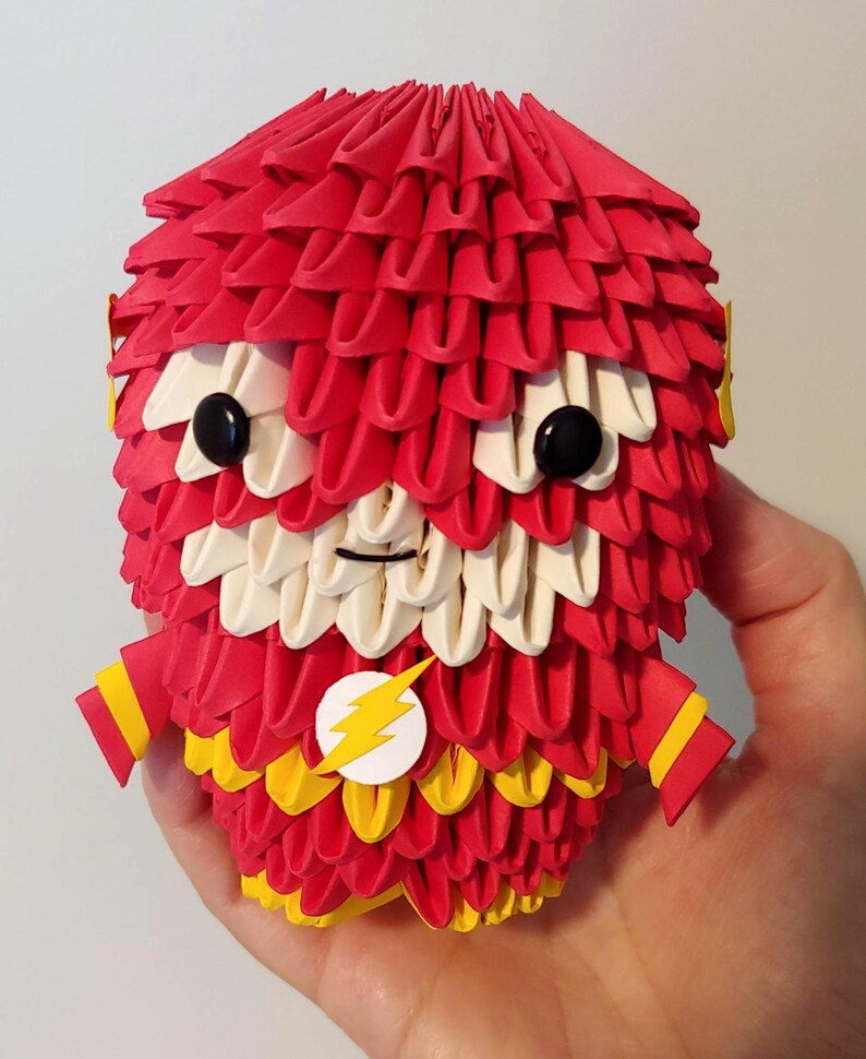 3D Origami DC Superheroes - Etsy