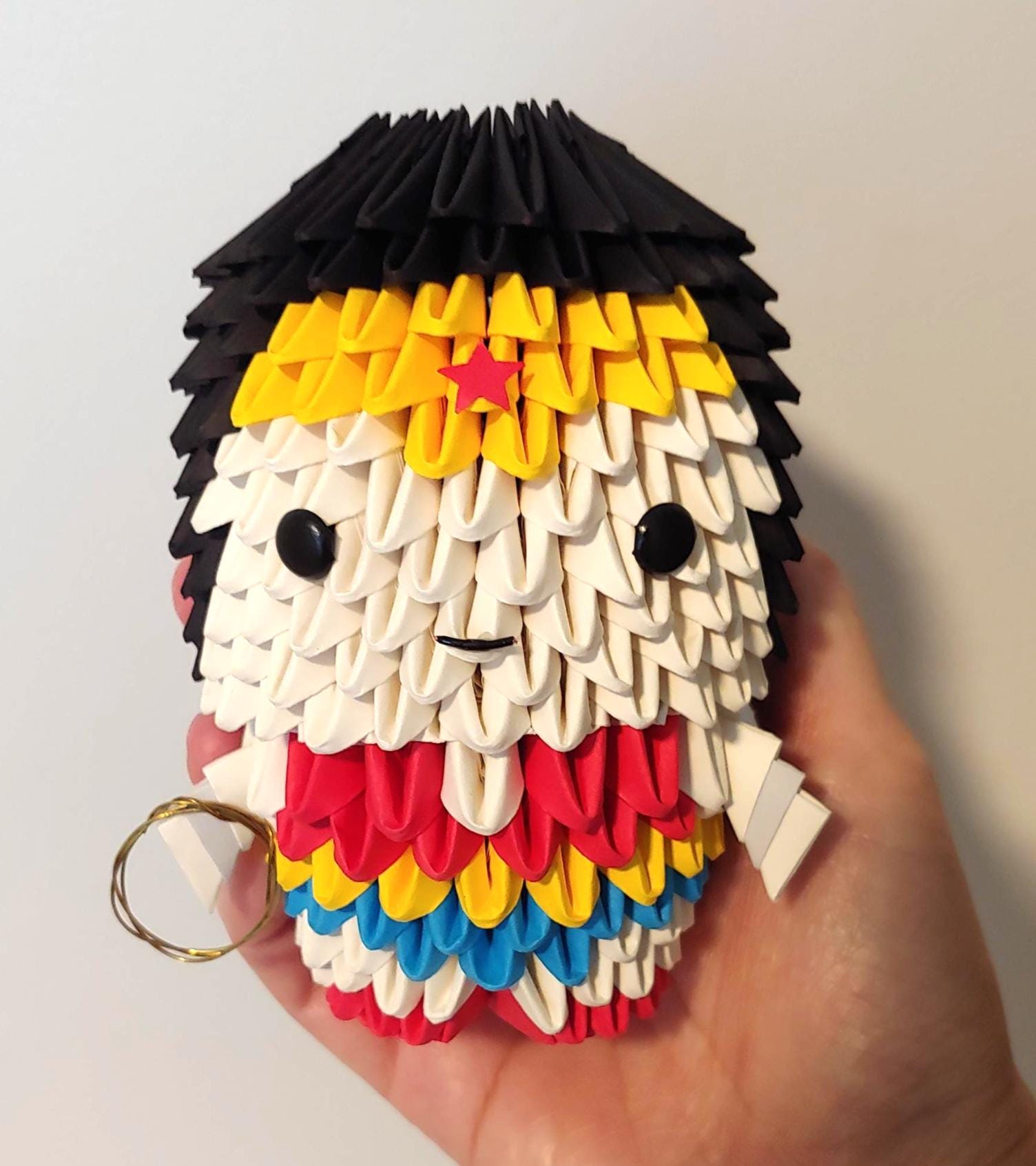 3D Origami DC Superheroes - Etsy