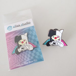 Jack in the Box Enamel Pin - Etsy
