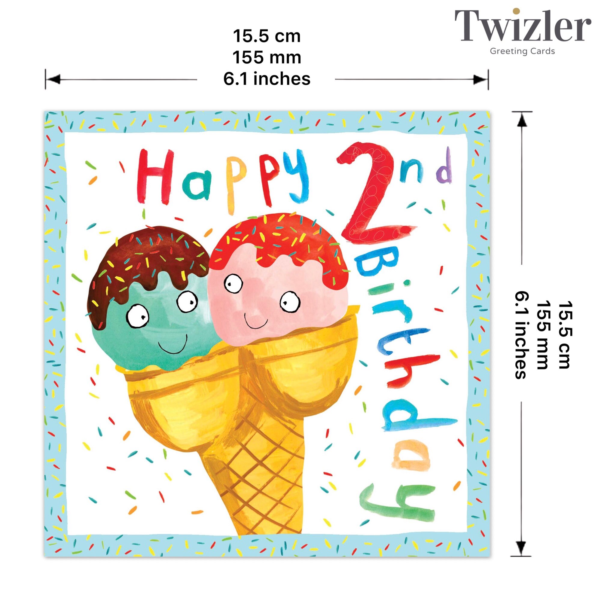 2nd Birthday Card for Boys 2 Year Old Birthday Card Boy - Etsy