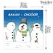 Funny Christmas Card Snowmen Sneeze - Merry Christmas Card Funny - Xmas ...