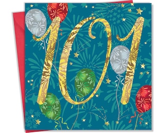 101st Birthday Pop up Card, Age 101st Birthday Card, 101 Age Card, Card ...