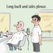 Funny Card With Bald Man Haircut Funny Blank Card Funny - Etsy