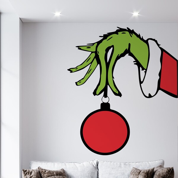 Grinch Wall Decor - Etsy