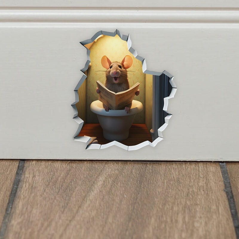 Mouse House Decal - Etsy