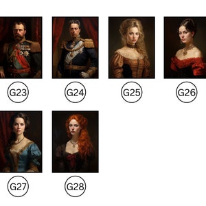 Custom Victorian Portrait From Photo, Personalized Historical Portrait ...