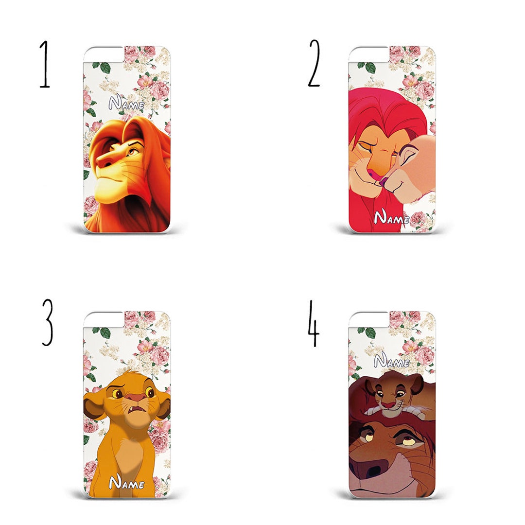 Personalised Name Initials Disney the Lion King F58 Plastic Case for ...