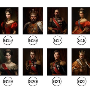 Custom Victorian Portrait From Photo, Personalized Historical Portrait ...