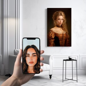 Custom Victorian Portrait From Photo, Personalized Historical Portrait ...