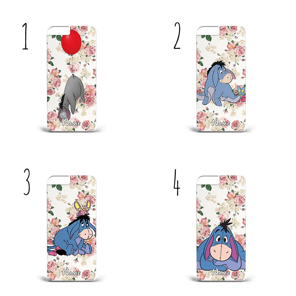 Personalised Name Initials Disney Eeyore F49 Plastic Case for - Etsy