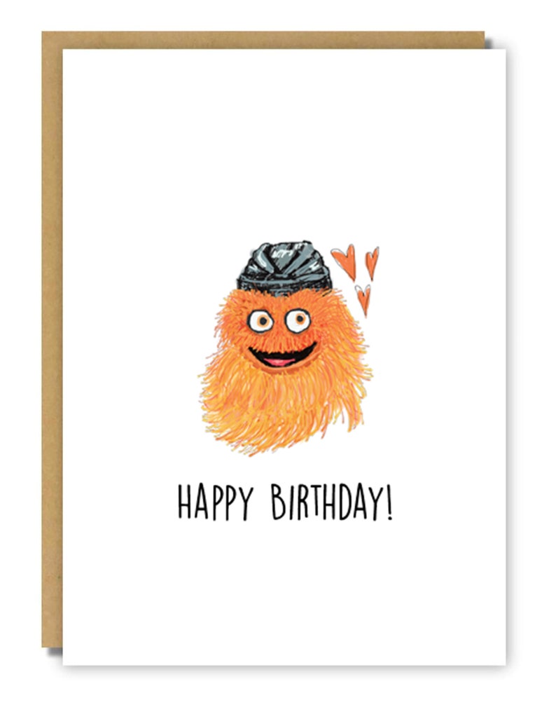 Gritty Happy Birthday Birthday Card - Etsy