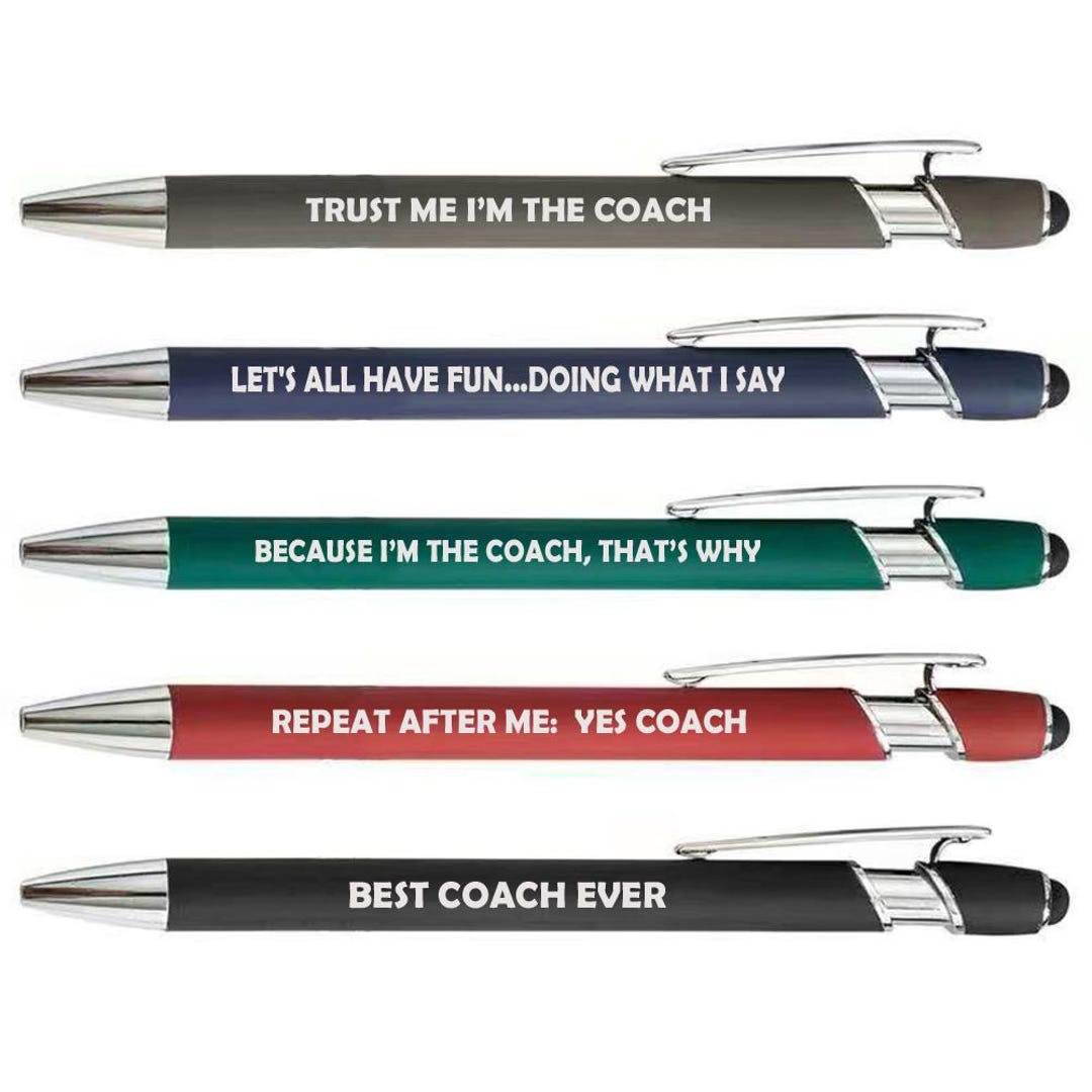 Coach Set of 5 Pens Gift - Etsy