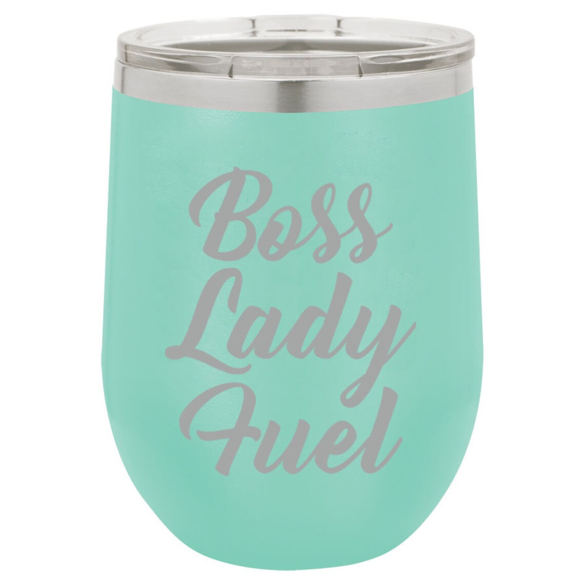 Boss Lady Fuel Funny Stemless Wine Glass Tumbler Double Wall - Etsy