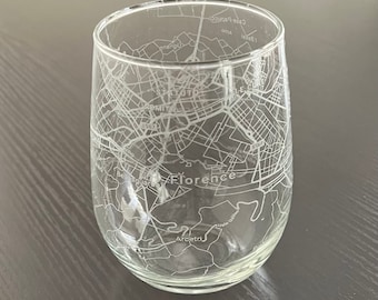 Rocks Whiskey Old Fashioned Glass Urban City Map Your City - Etsy