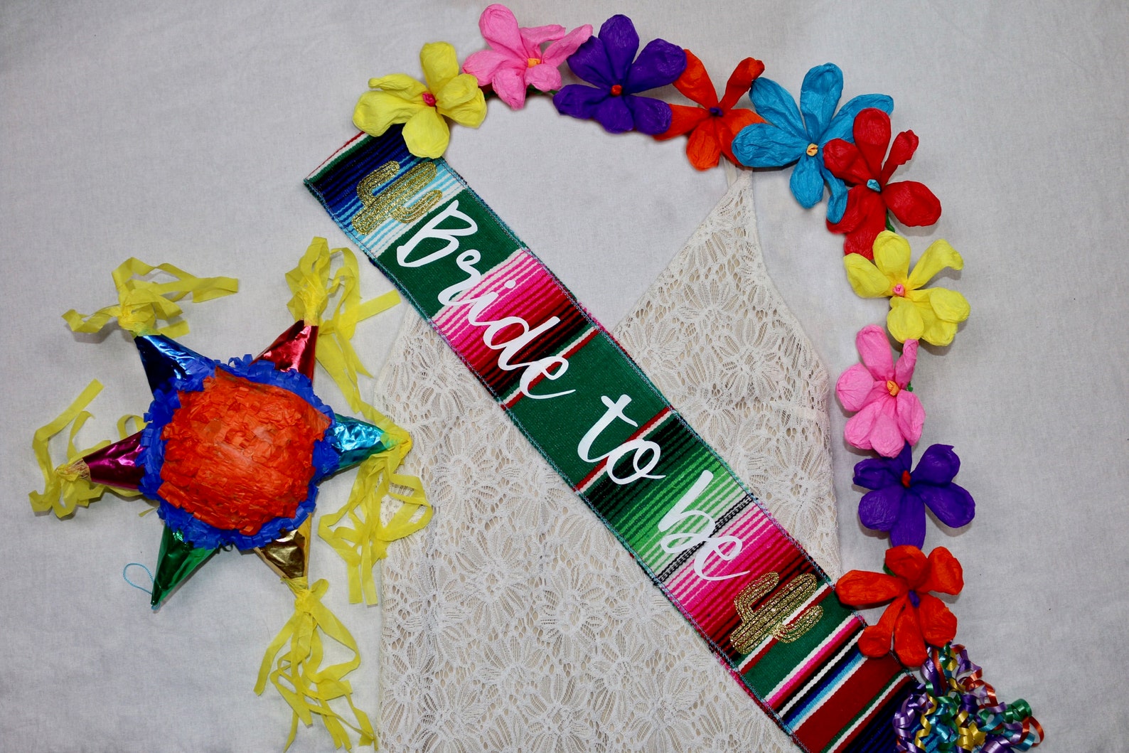 Bride to Be Fiesta Sash Final Fiesta Bachelorette Serape - Etsy