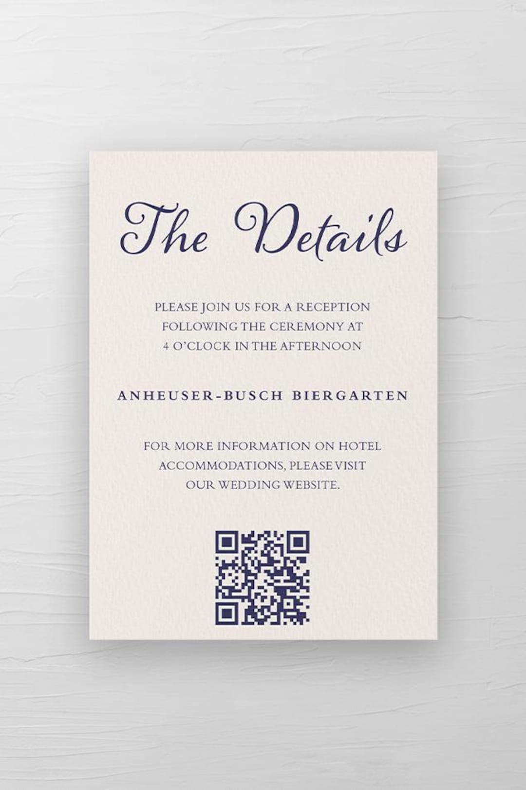 Wedding Details Card Template | Floral and Elegant Wedding Detail Card ...