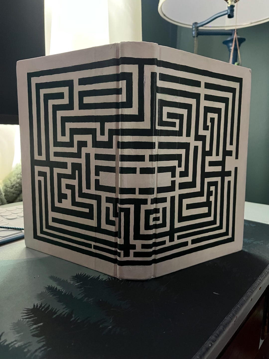 Hand Painted Stephen King’s “the Shining” Hardback With Stanley Kubrick ...