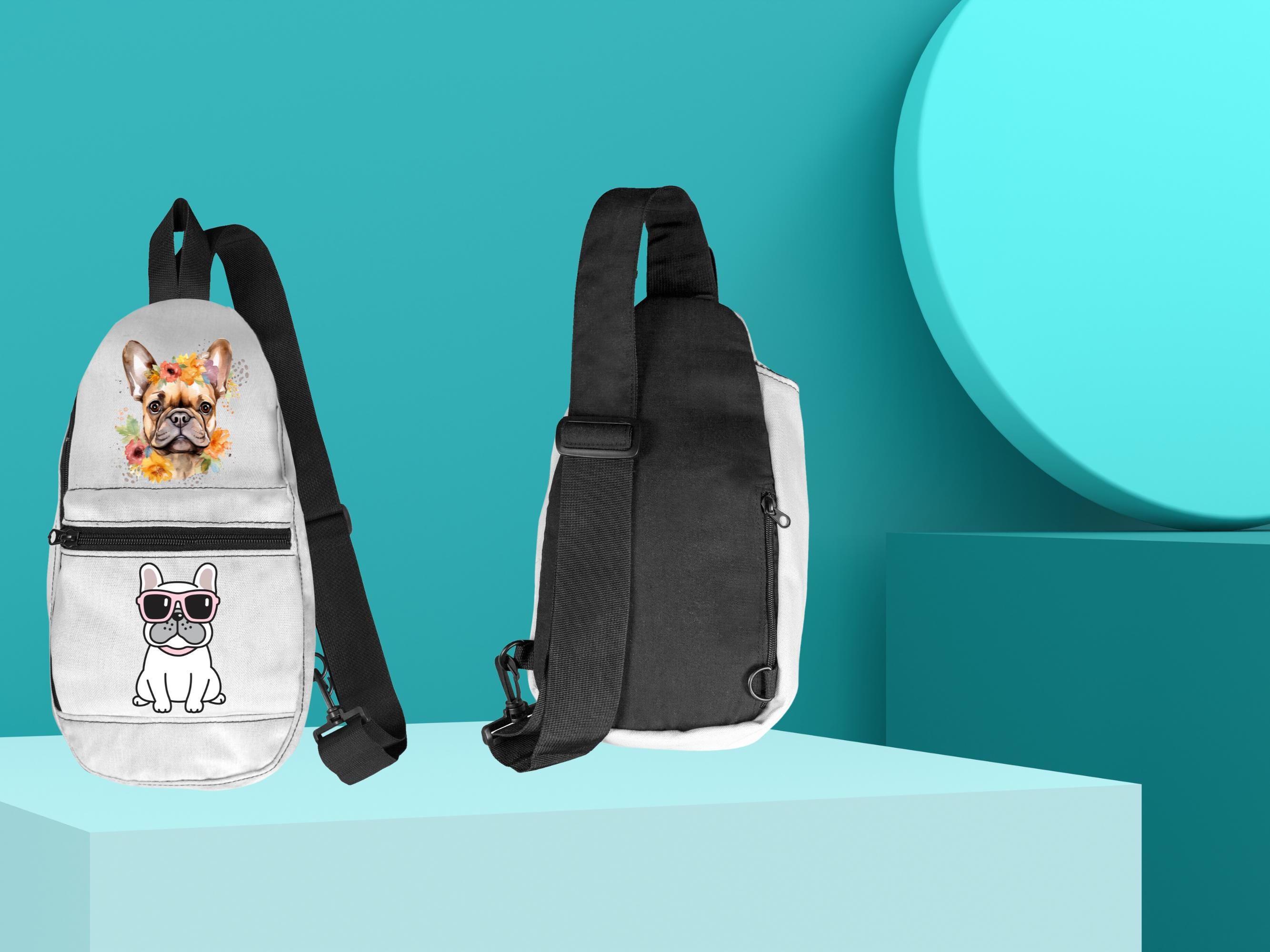 Personalized Photo Sling Bag Custom Text Sling Bag Gift for Husband ...