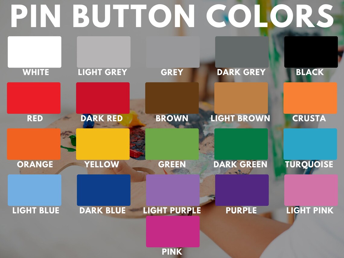 Custom Full Color Pin Buttons Pinback Buttons Badge Personalized Photo ...