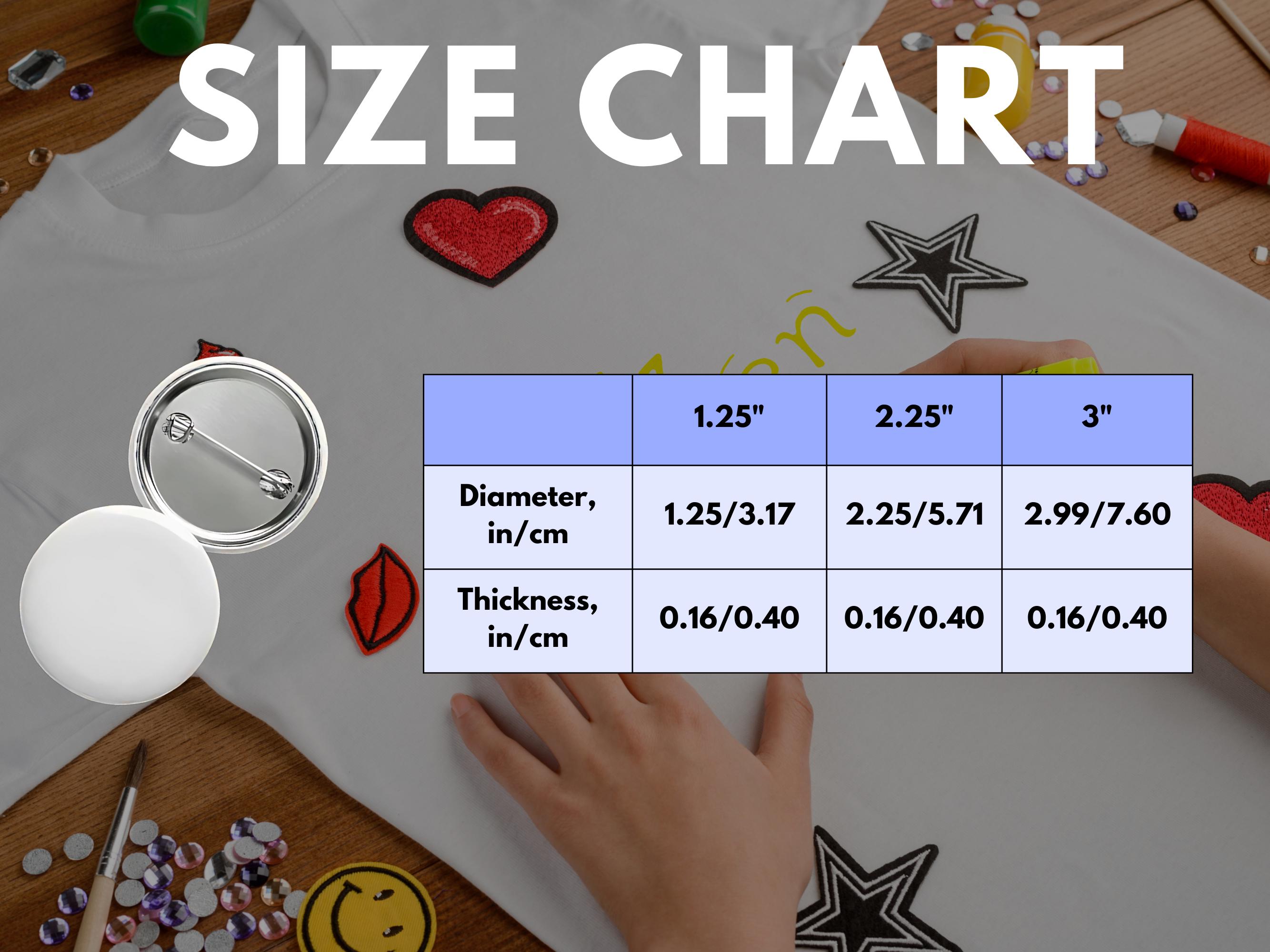 Custom Full Color Pin Buttons Pinback Buttons Badge Personalized Photo ...