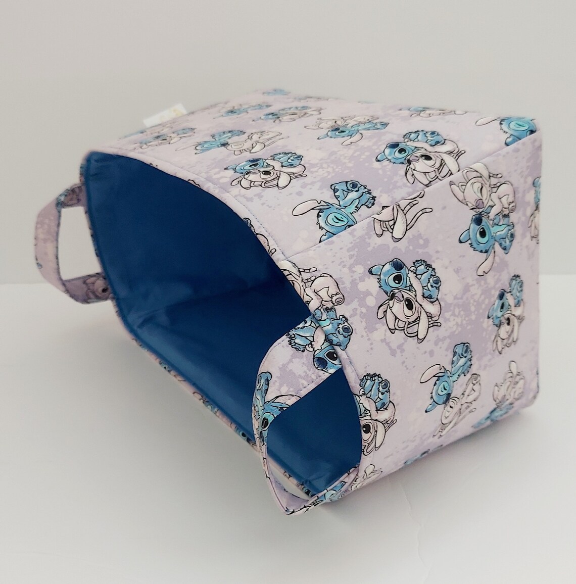 Lilo & Stitch Angel Basket Fabric Storage Bin Nursery - Etsy