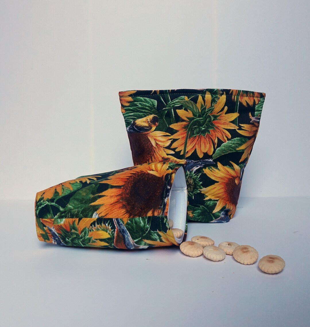 Reusable Snack Bag, Insulated Sandwich Pouch, Waterproof Foodsafe Lunch ...