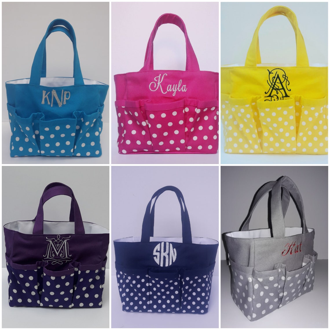 Shower Caddy Personalized Waterproof Tote Bag College Dorm - Etsy