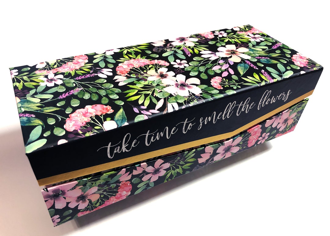 3D Face Mask Gift Set 5 Masks With Take Time to Smell the Flowers Gift ...