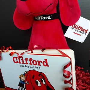 Clifford the Big Red Dog 1 Tier Diaper Cake Gift for Baby or Baby ...