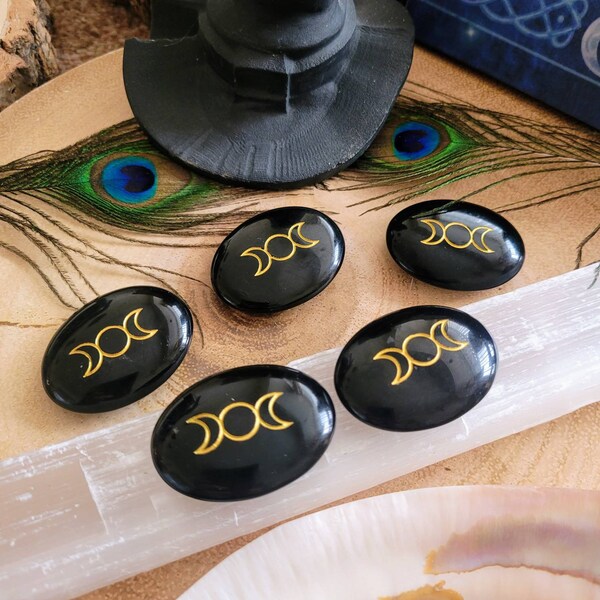 Triple Moon Mirror - Etsy