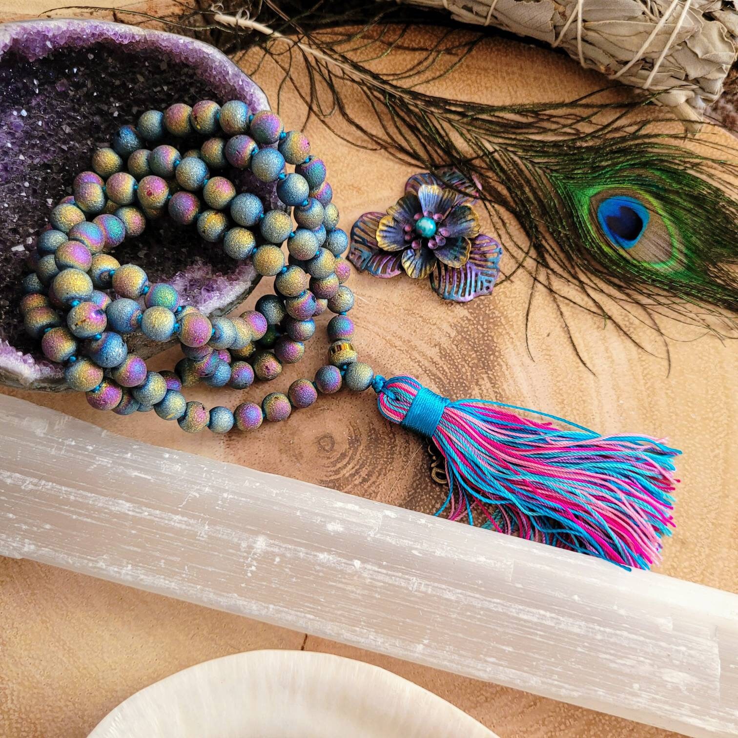 Druzy Beads Crafting Jewelry