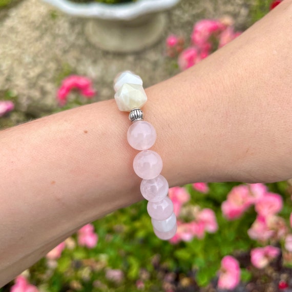 Rose stone bracelet store