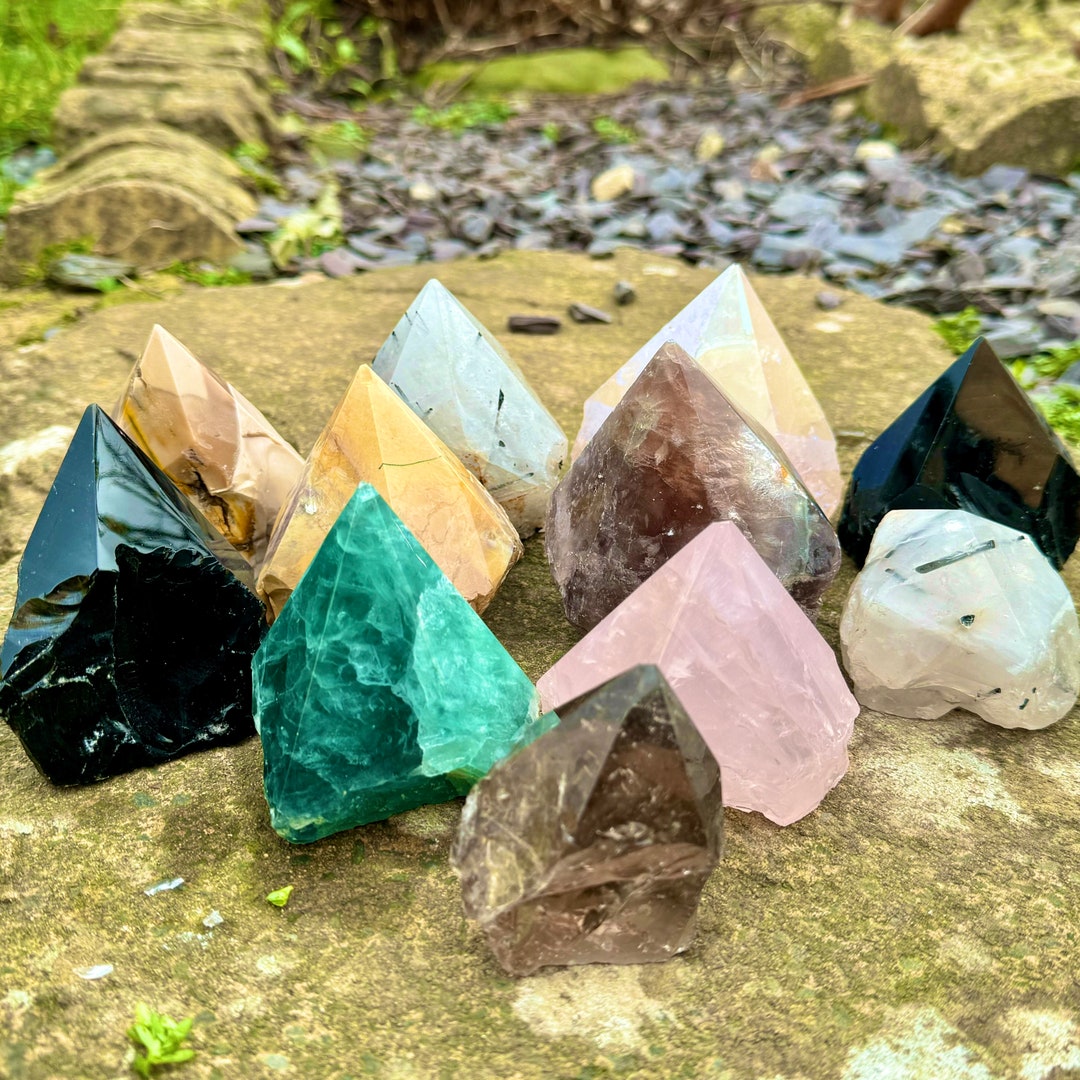 Imperfect Crystals, Cheap Damaged Half Polished Towers, Natural Stones ...