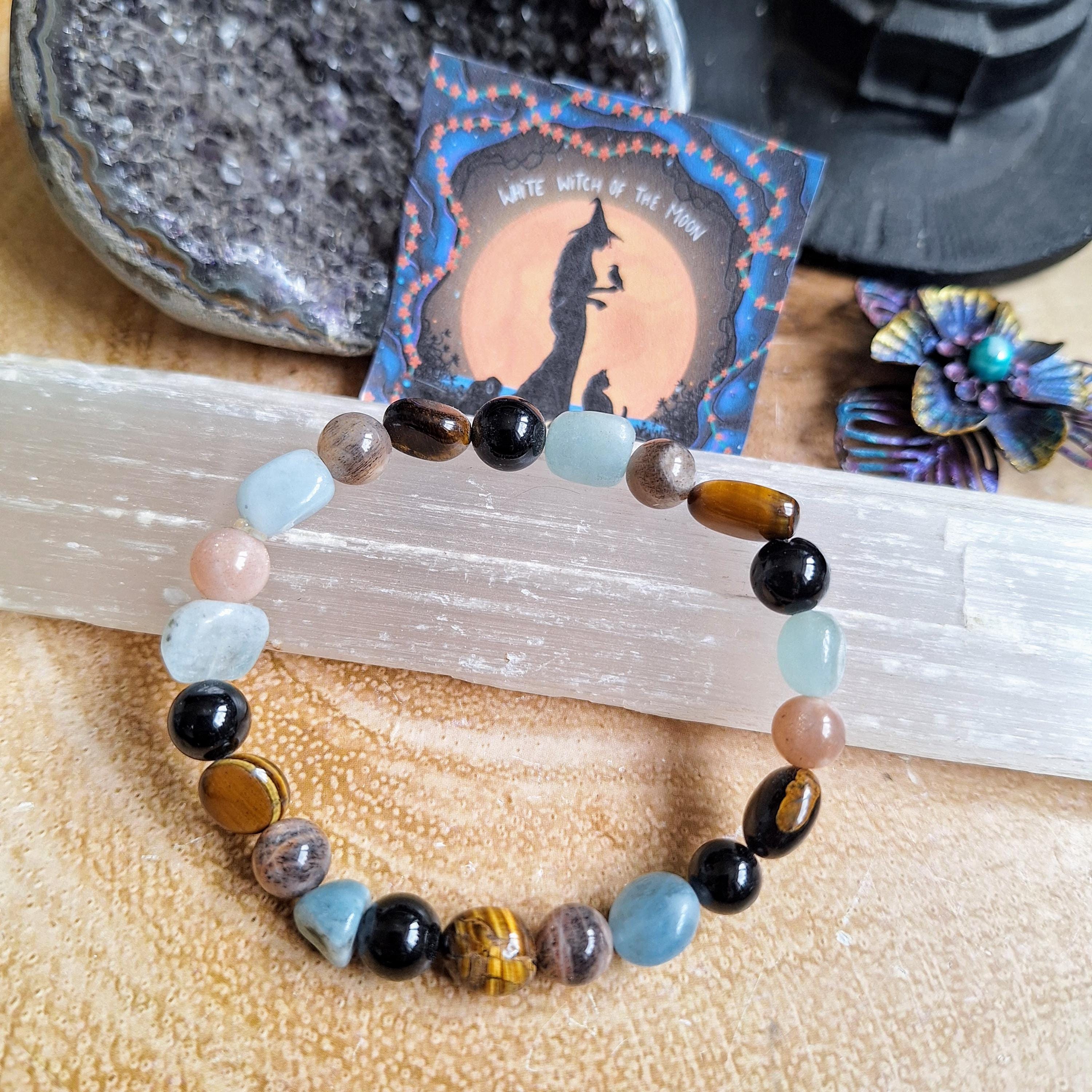 Crystal protection bracelet store