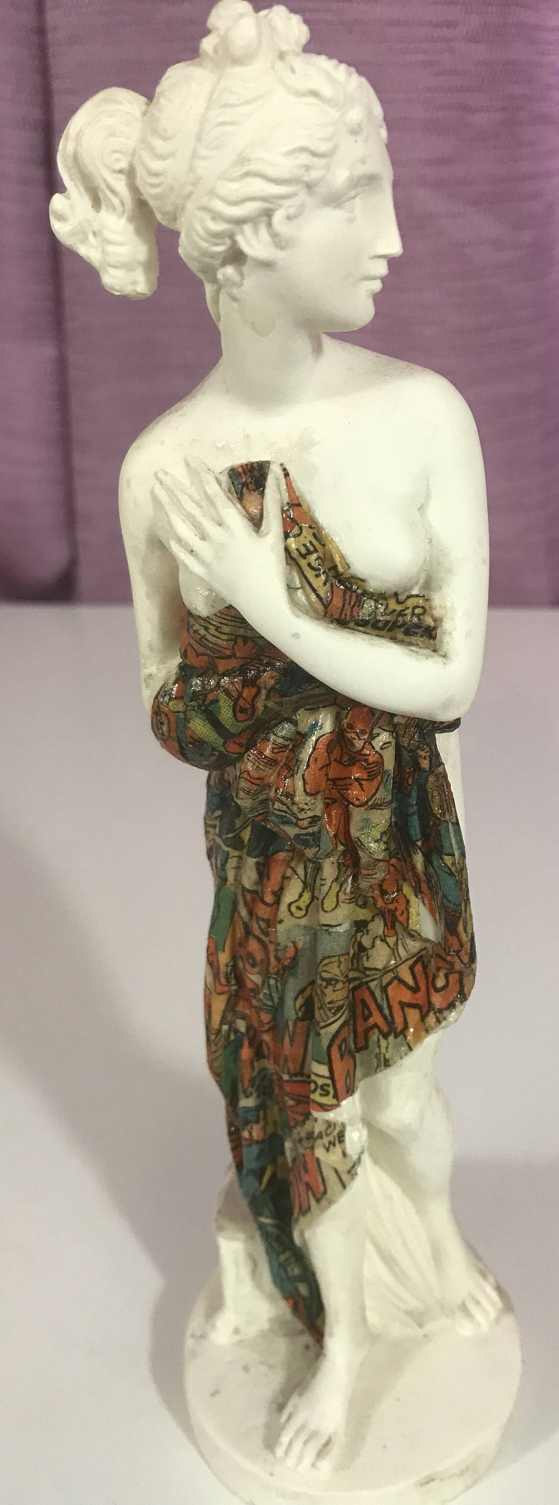 Koph Goddess 24cm Vintage Greek Comic Book Decoupaged - Etsy