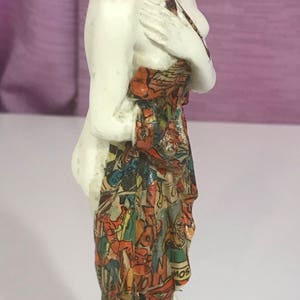 Koph Goddess 24cm Vintage Greek Comic Book Decoupaged - Etsy
