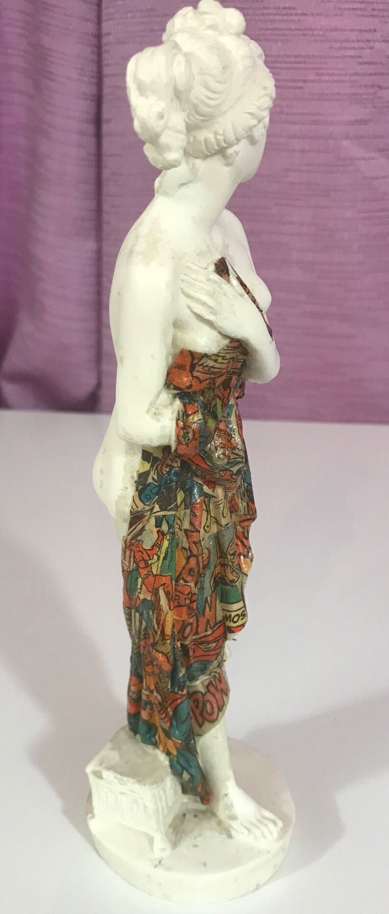 Koph Goddess 24cm Vintage Greek Comic Book Decoupaged - Etsy