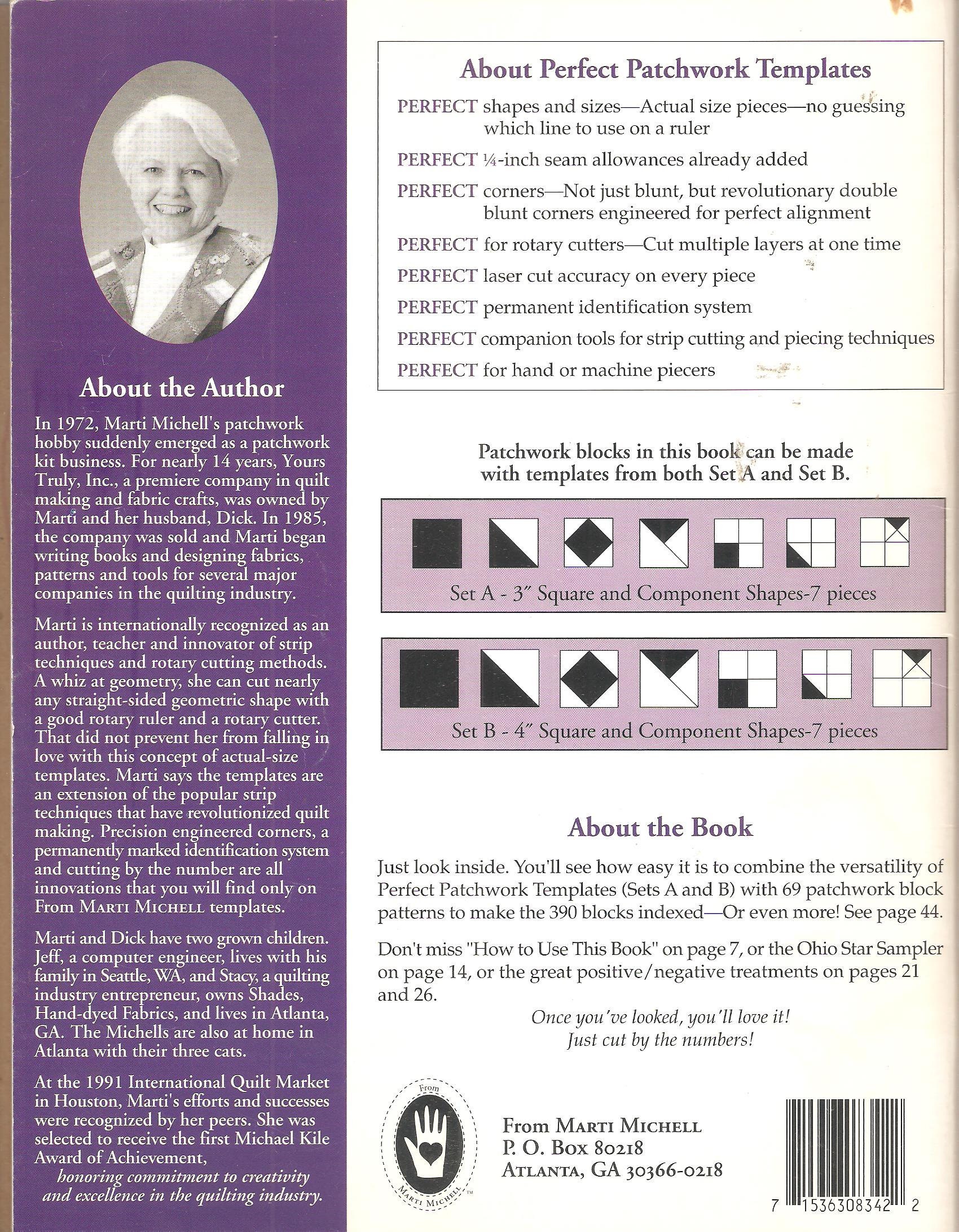 The Perfect Patchwork System, Volume QUILTING BOOKS Quilt Designs ...