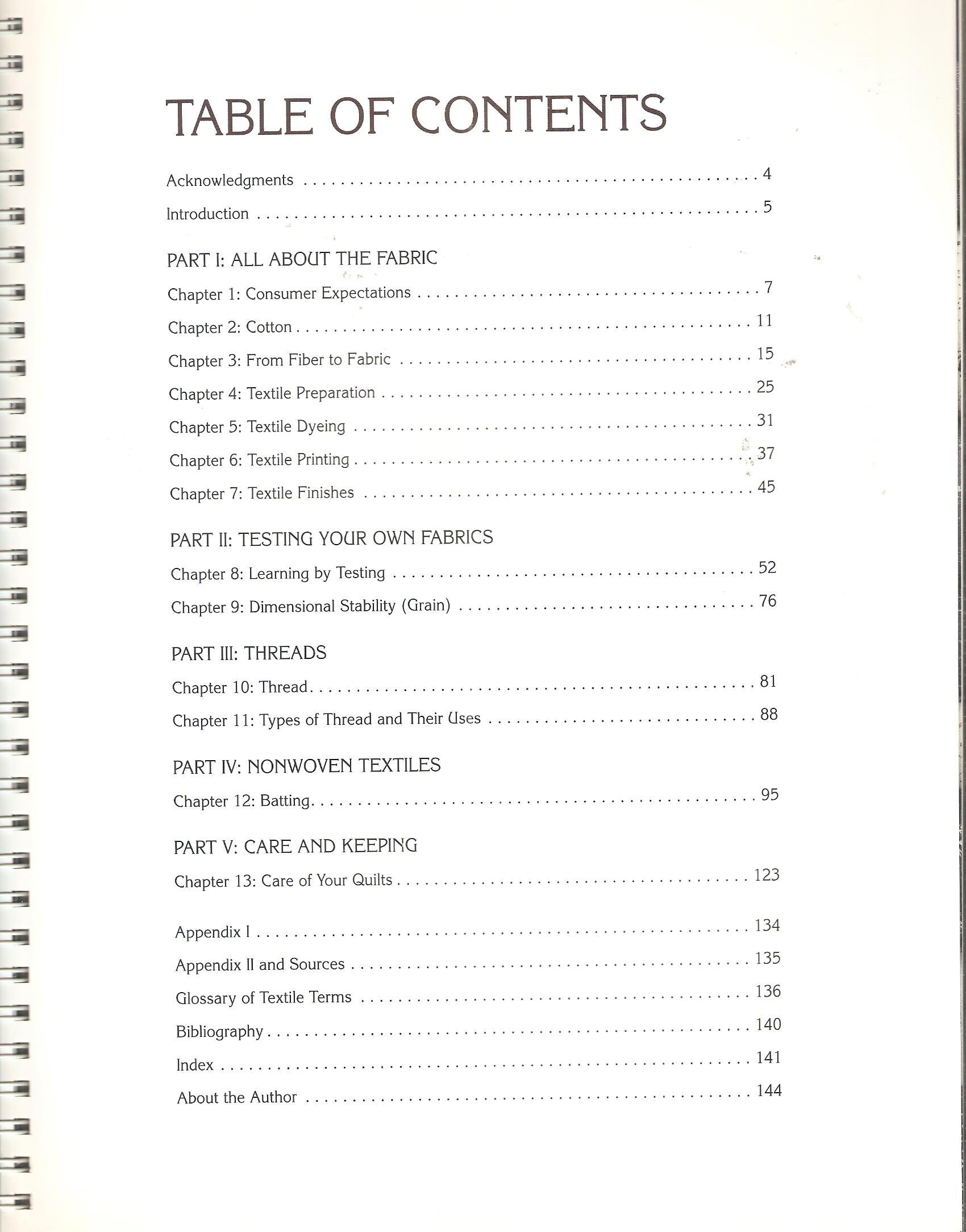 From Fiber to Fabric -QUILT Books - Quilting - Reference Book ...