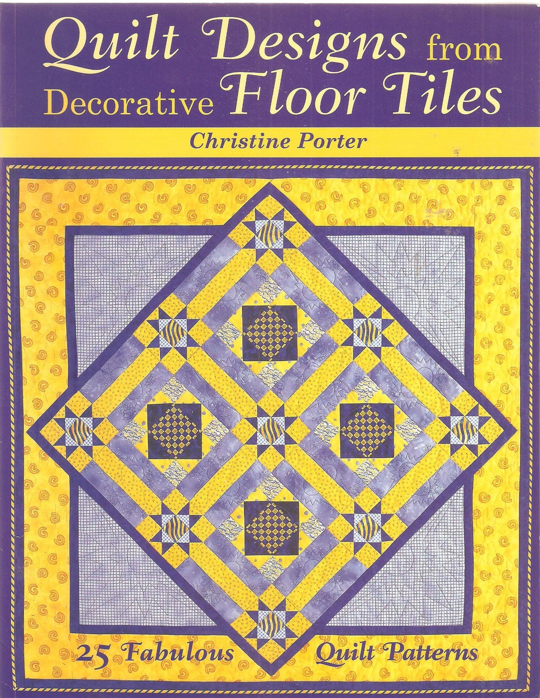 Quilt Designs From Decorative Floor Tiles Quilt Patterns Quilting ...